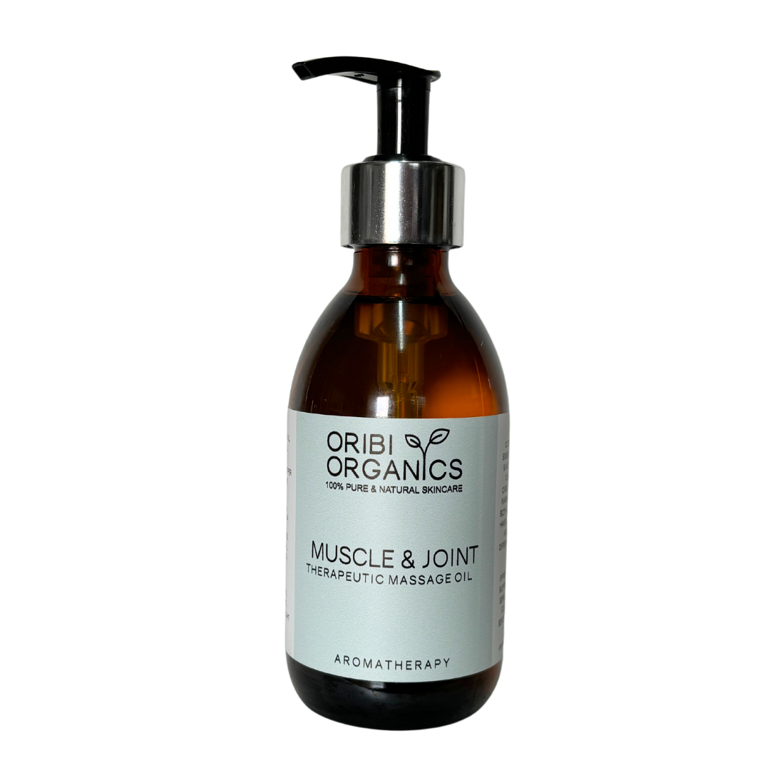 Aromatherapy Massage Oil - MUSCLE + JOINT « ORIBI ORGANICS