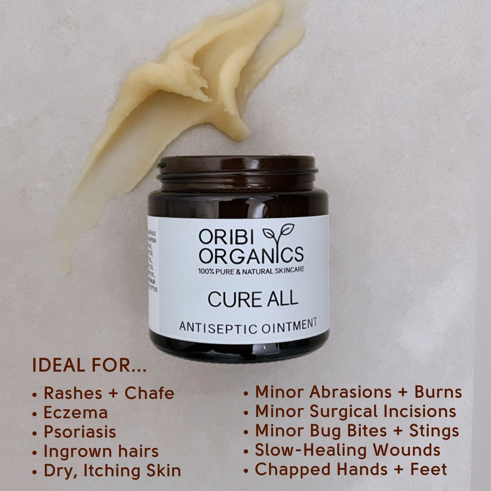 Cure All Antiseptic Ointment « ORIBI ORGANICS